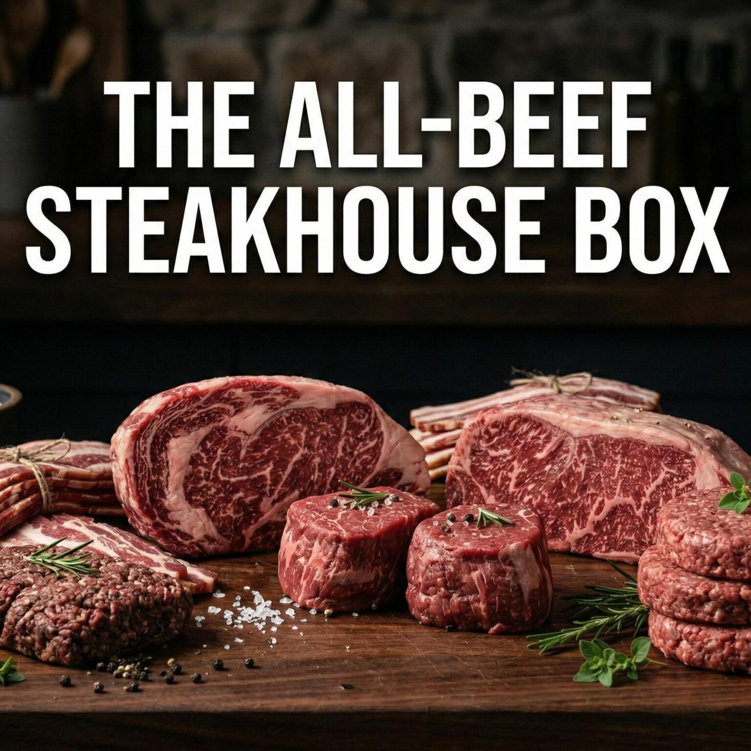 Premium Alberta Meat Bundle | Steaks, Burgers & Pork | HFE